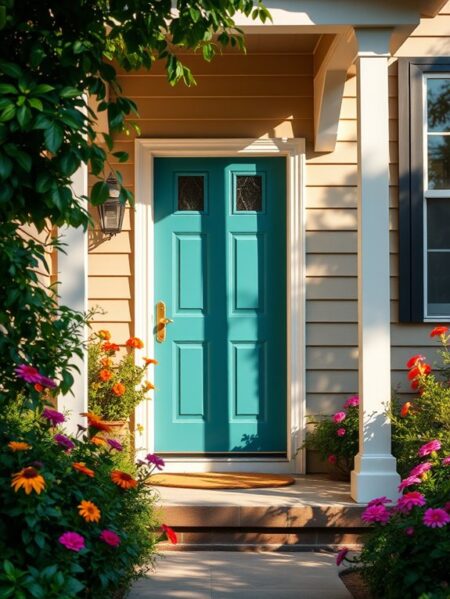 23 Front Door Color For Beige House Ideas