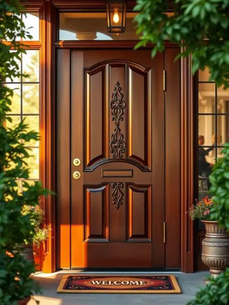 25 Brown Front Door Color Ideas