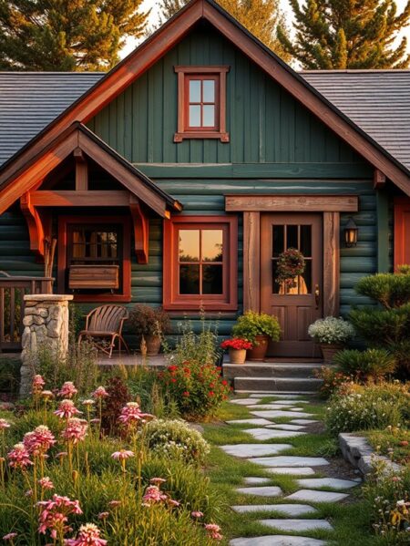 23 Rustic Exterior House Colors Ideas