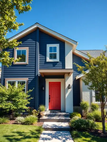 25 Exterior House Paint Color Combinations With Modern Color Palette