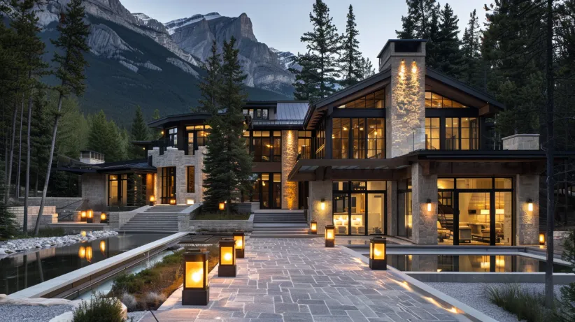 25+ Luxury Mountain Homes Exterior Designs for a Breathtaking Appeal