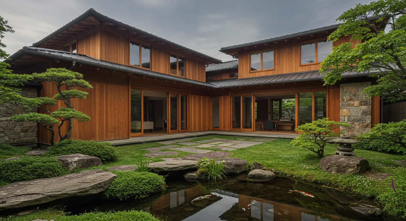 25+ Timeless Japanese Luxury House Designs for a Tranquil Outdoor Space