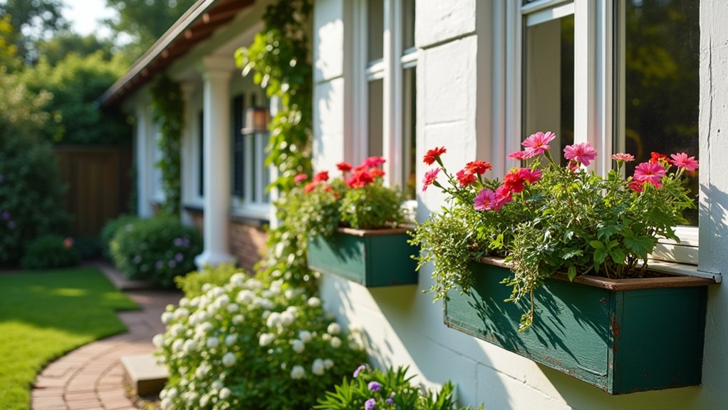 22 Exterior Window Box Designs That Boost Garden Curb Appeal