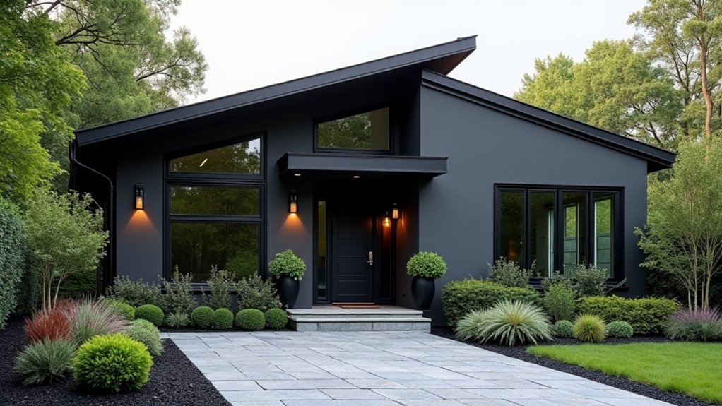 19 Dark Grey And Black House Exterior Color Combos That Work