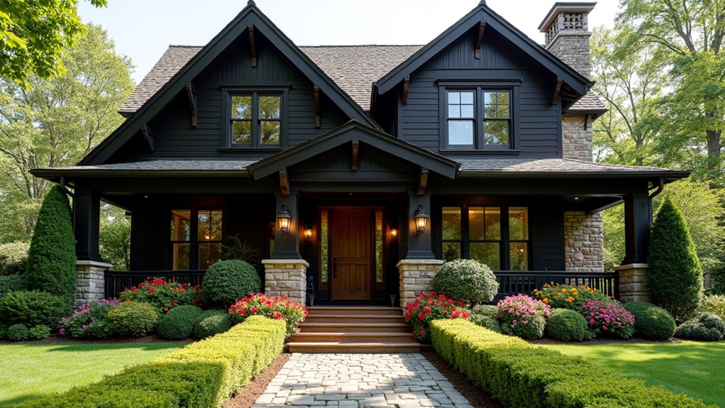 19 Black Craftsman House Exterior Ideas With Timeless Appeal