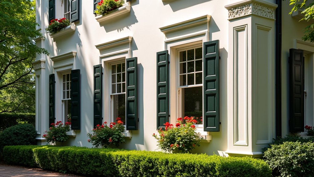 23 Colonial Exterior Window Trim Ideas That Add Traditional Elegance