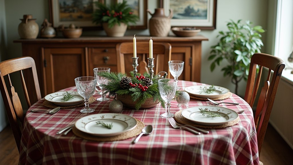 25 Vintage Christmas Table Decor Ideas That Bring Back Nostalgia