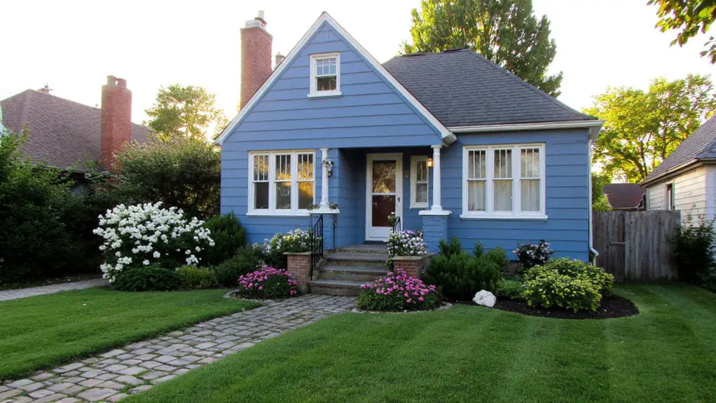 19 Blue House Exterior Roof Color Ideas That Match Beautifully