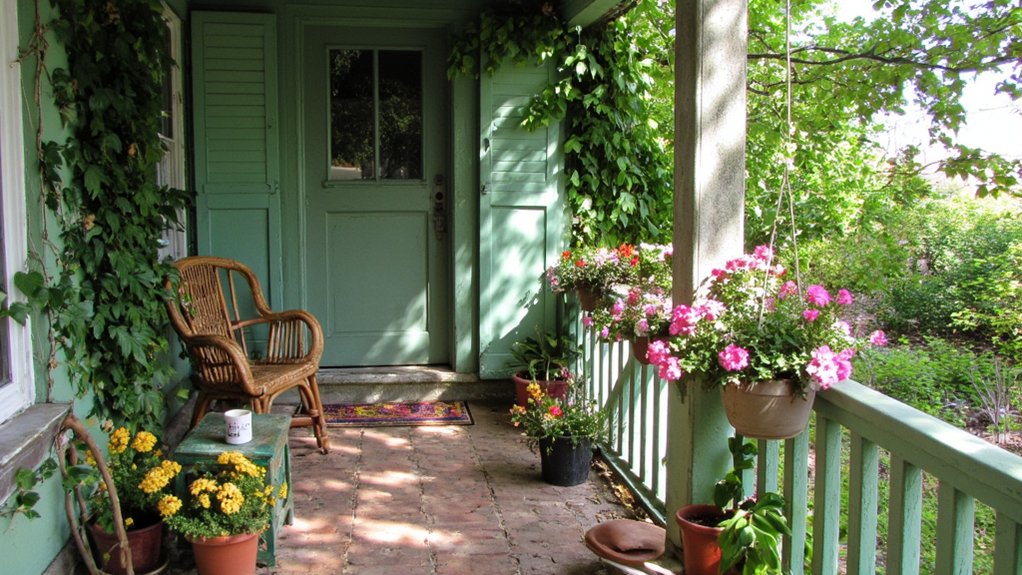 19 Green House Front Porches That Welcome With Style