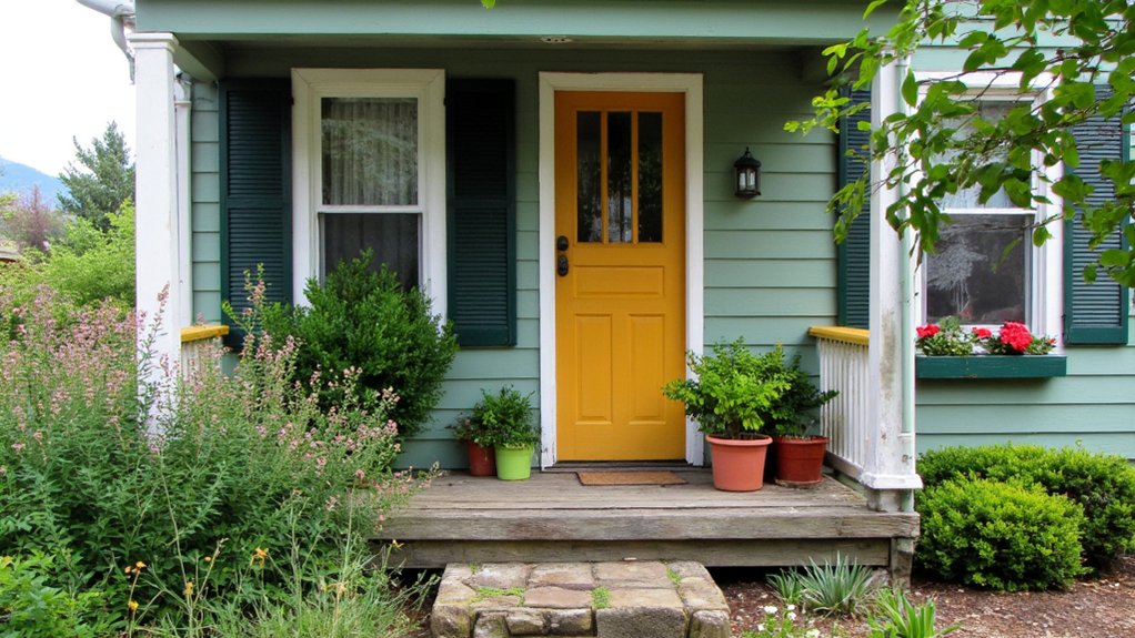 21 Green House Accent Colors That Make a Big Difference
