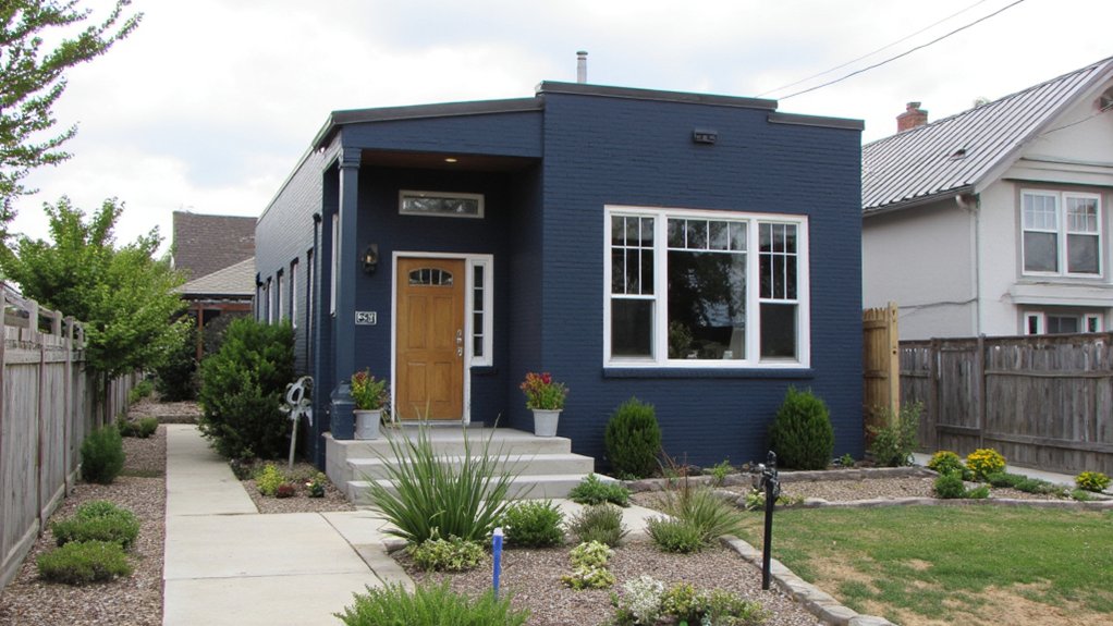 24 Modern Dark Blue House Exterior Ideas That Impress Instantly