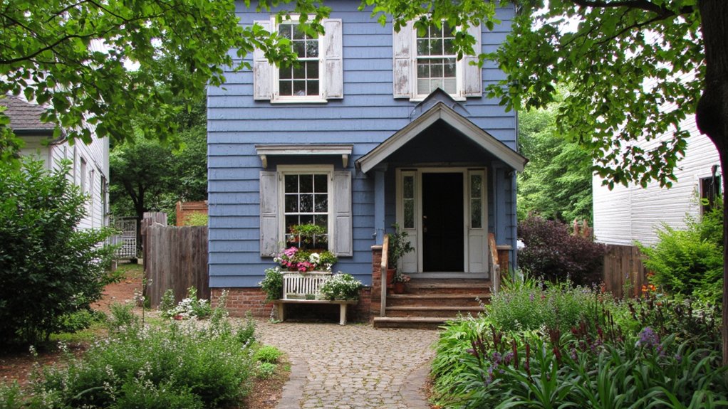 21 Slate Blue House Exterior Ideas for a Soft Elegant Look