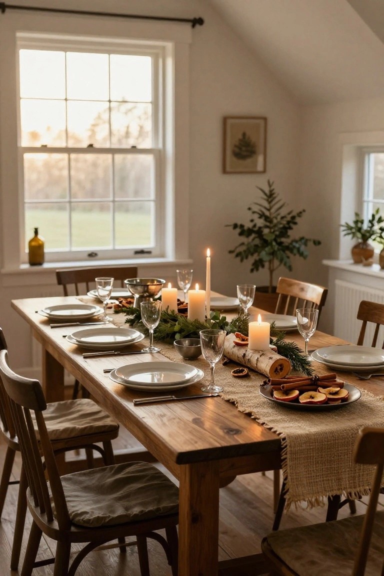 22 Scandinavian Christmas Table Ideas That Capture Winter Serenity